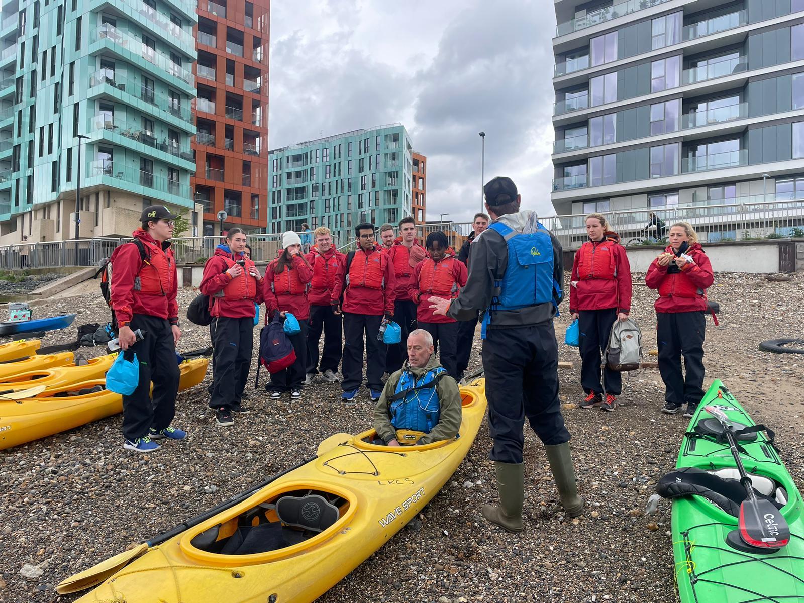 Tackle the Thames Kayak Challenge - The Change Foundation