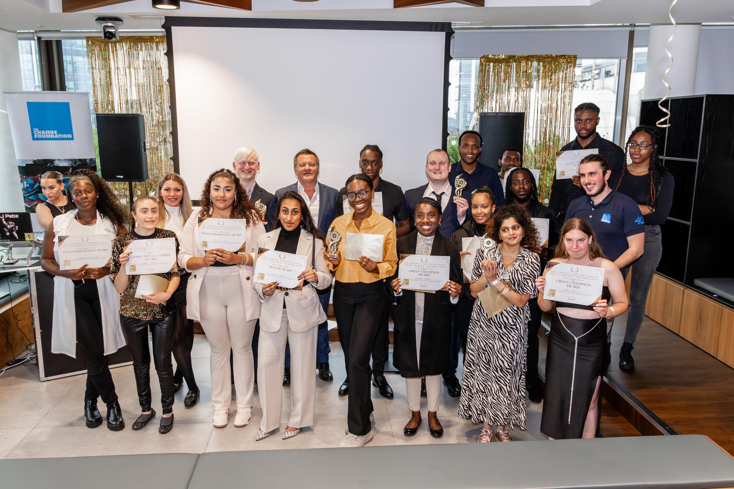 Hosting The Change Foundation's Young People Awards 2023 - The Change Foundation