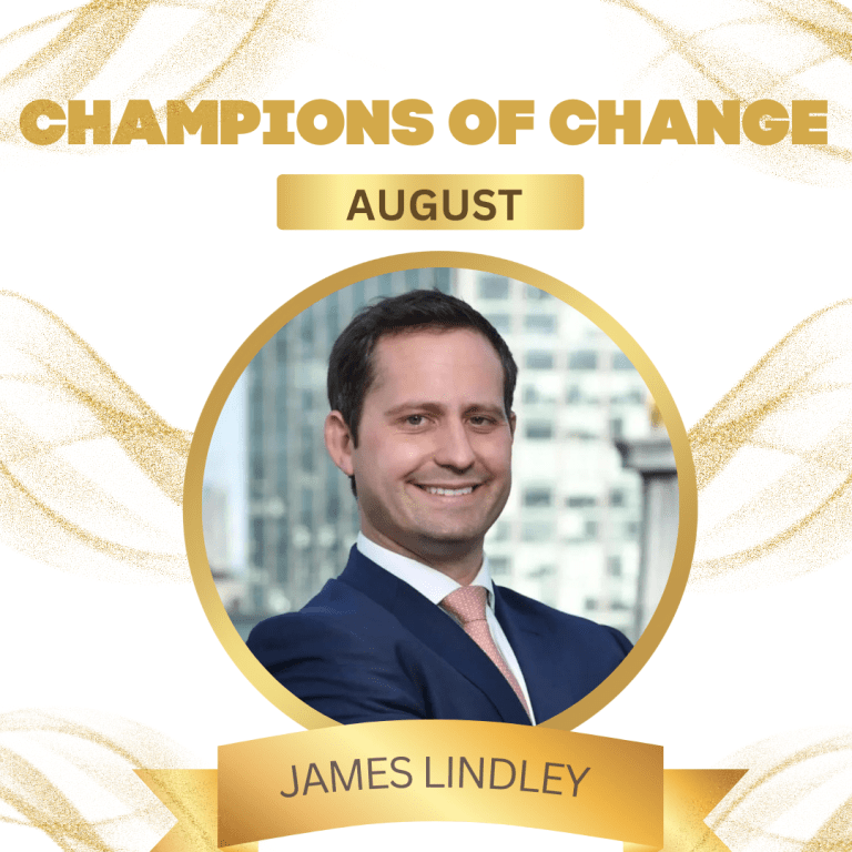 Proudly Announcing our August 'Champion of Change' - The Change Foundation